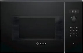 Bosch Serie 6 BFL524MB0 černá / Mikrovlnná trouba / Vestavná / Gril /