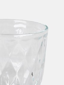 Sinsay - Sklenice s reliéfním vzorem 2 pack - clear
