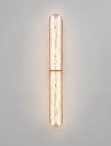 Kovové LED nástěnné svítidlo v mosazné barvě Gloree – Nova Luce