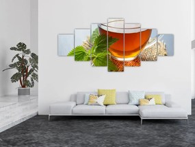 Obraz šálku s čajem (210x100 cm)