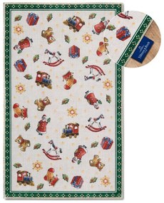 Zelený koberec s vánočním motivem 50x80 cm Green Christmas – Villeroy&amp;Boch