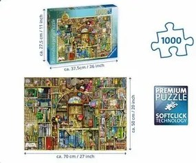 Ravensburger Bizarní knihovna 2 / 1000 dílků / od 14 let