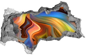 Wallmuralia Díra 3D fototapeta nálepka Abstrakce 95x73 cm