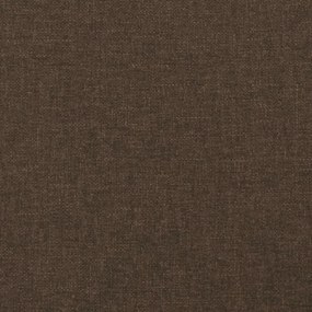 vidaXL Box spring postel 100 x 200 cm textil [3120495] Barva: tmavě hnědá
