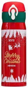 Flamenco Mystique Termoska 500ml vánoční zimní červená bd39cze.