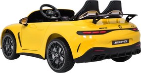Elektrické autíčko Mercedes Benz GT63 AMG žluté
