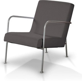 Potah na křeslo Ikea PS barva hnědá látka sametová