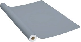 Samolepící tapety na nábytek 2 ks šedé 500 x 90 cm PVC 3059654