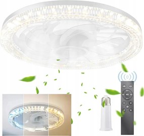 Stropní ventilátor větráček lampa stropní svítidlo Led E27 univerzální 2v1 dálkové ovládání