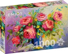ENJOY Puzzle Kytice růží / 1000 dílků / od 14 let