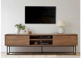 Designový TV stolek Balwina 180 cm vzor ořech