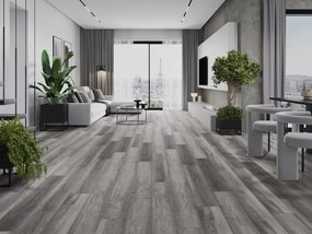 Mexen El Monte vinylové panely 1240 x 182 mm SPC 6,5 mm, podklad IXPE 1,5 mm, 4 V-drážka, Dub - F1011-1240-182-505-4V1-01