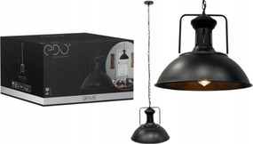 Závěsné Stropní Svítidlo Edison Retro Loft E27 Black