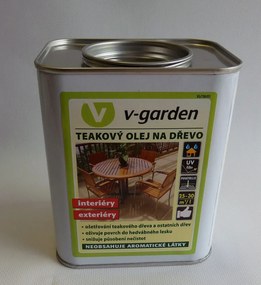 VeGA Sokrates V-garden Teak olej 0,6l