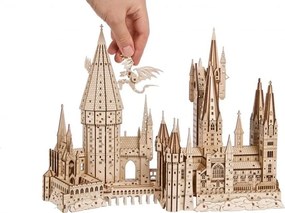 Hračka Ugears 3D dřevěné mechanické puzzle Hrad Bradavice, Harry Potter [6950386]