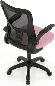 Dětská otočná židle růžová KA-K2006 PINK