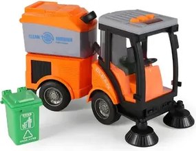 RAPPA Čistící vůz se zvukem a světlem / Auto / Setrvačník / 21 cm