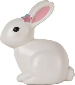Dětská stolní LED lampička bílý králíček Rabbi - 21*13*22 cm