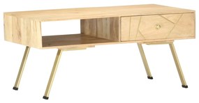 vidaXL Konferenční stolek 95 x 50 x 42 cm masivní mangovníkové dřevo
