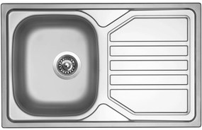 Set Sinks OKIO 800 V leštěný + baterie Sinks CASPIRA chrom