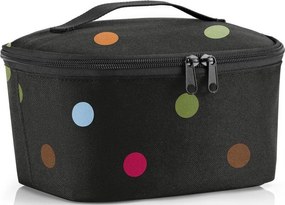 Chladící taška Coolerbag Pocket s tečkami S černá