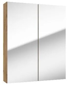 kielle Vega - Zrcadlová skříňka, 60x73x15 cm, zlatý dub 50118601