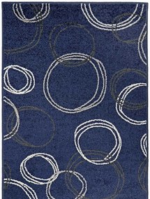 ORIENTAL WEAVERS Kusový koberec LOTTO 290/HY4B BARVA: Modrá, ROZMĚR: 100x150 cm