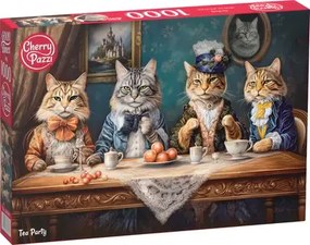 CHERRY PAZZI Puzzle Čajový dýchánek / 1000 dílků / 70 x 50 cm
