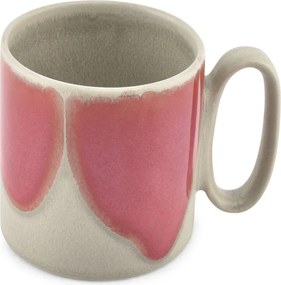 Růžový/šedý kameninový hrnek 390 ml Paint – Salt&amp;Pepper