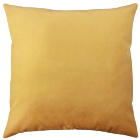 WALLITY Žlutý polštář 43 × 43 cm