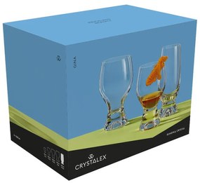 Crystalex - Bohemia Crystal Sklenice na pivo Gina 350 ml, 6 ks