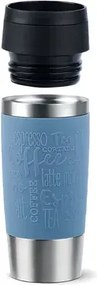 Emsa Travel Mug Classic 0,36l modrá / Termohrnek / nerezová ocel / sil