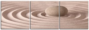 Obraz na plátně - Relaxační kámen - panoráma 5192B (150x50 cm)