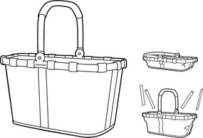 Nákupní košík Reisenthel Carrybag XS black
