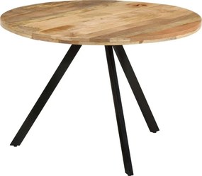 vidaXL Jídelní stůl 110 x 75 cm masivní mangovníkové dřevo [338476]