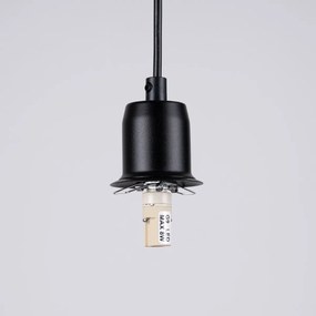 Sollux Lighting Závěsné svítidlo HYPERION 1 černé