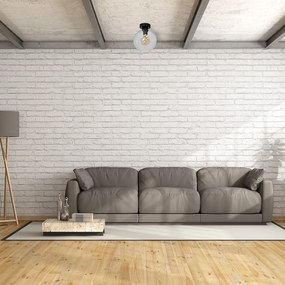 Stropní svítidlo Sofia, 1x transparentní skleněné stínítko, b