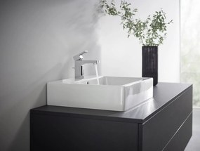 Hansgrohe Vernis Shape, umyvadlová baterie s výpustí, EcoSmart, chromová, 71568000