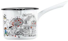 Smaltovaný rendlík Pipi The Way Home multi 1,3L, Muurla Finsko