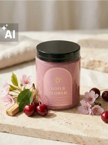 Sinsay - Vonná svíčka Cherry Blossom - pastelová růžová
