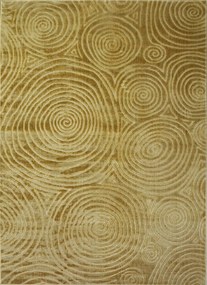 BE Koberec Zen Garden Collection 2404 YELLOW - žlutý obdélníkový Rozměr: 60x100 cm