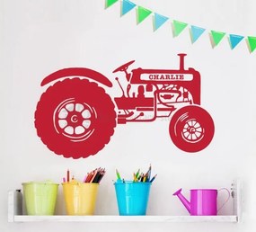 Samolepka na zeď - Farmářský traktor