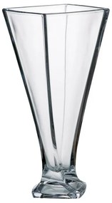 KŘISTÁLOVÁ VÁZA BOHEMIA QUADRO 330MM