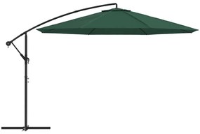 Závěsný slunečník 3,5 m zelený - Default Title