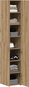 Vysoký bufet Artisanový dub 30 x 42,5 x 185 cm 3365577