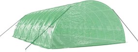 Skleník s ocelovým rámem zelený 60 m² 10 x 6 x 2,85 m 3188108