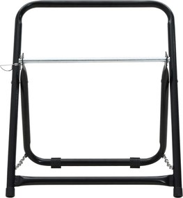 Stojan na hadici 48 cm 45 kg černá ocel s práškovým nástřikem 156041