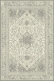Kusový vlněný koberec Agnella Isfahan Lurieta šedý Rozměr: 240x340 cm