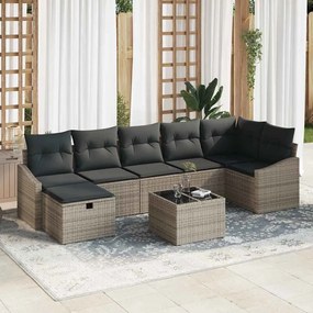 Set pohovek 8 ks polyratan 3360640