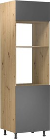 Kuchyně LANGEN šp | push open | 300 cm | SOKL v CENĚ | artisan/šedá
